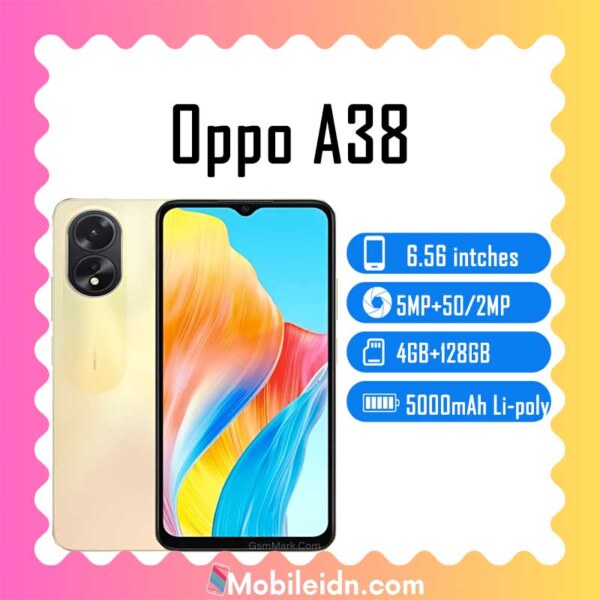 Oppo A38 Price in India 2024